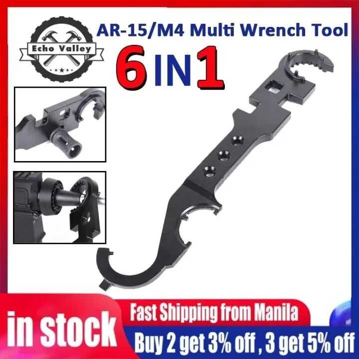 Ar15/M4 M16 Armorers Wrench Combo Armorer Spanner Tool Handguard Stock ...