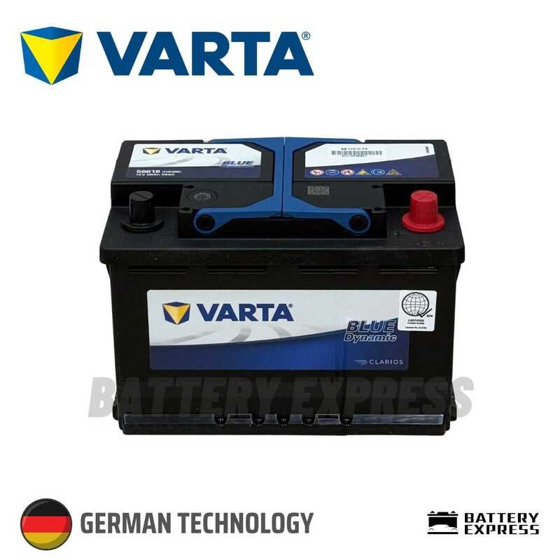 Varta Din66 Ln3 / 56618 Maintenance Free Blue Dynamic - Premium Car Battery 670 | Shopee Philippines
