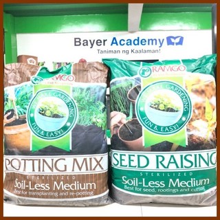 GROWING AND POTTING MEDIUM RAMGO STERILIZED SOIL-LESS ORGANIC MIX (4L ...