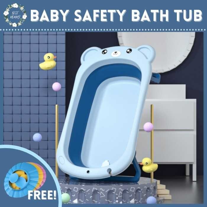 2025 BestMommy Portable Bathtub Space Saver Fashion Tub For Baby Shower ...