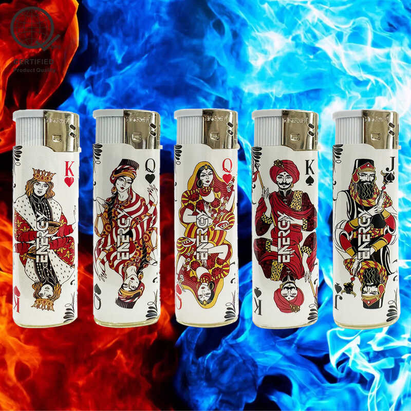 50pcs Lighters, card design cigarette lighters, igniters HEIM | Shopee ...