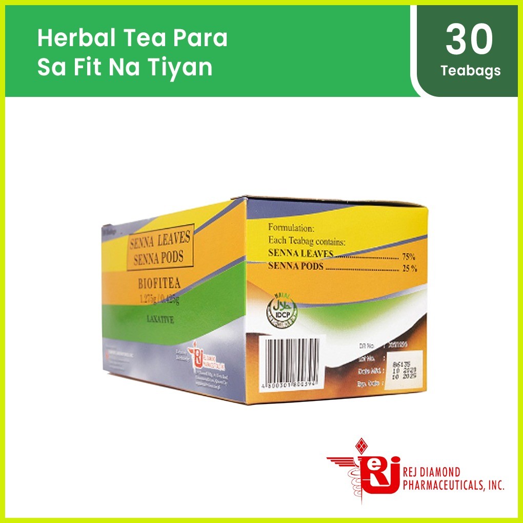 Biofitea Slimming Herbal Tea with Senna Leaves and Senna Pods - 30 ...