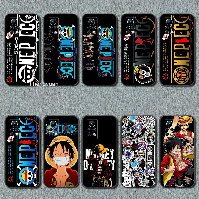 One Piece infinix NOTE 11 Pro 11S X697 X698 Case Black Color Soft ...