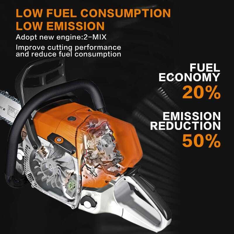 20/22/24 ☻♪ Inches Original Gasoe Chainsaw Portable Chain 070 Steel ...