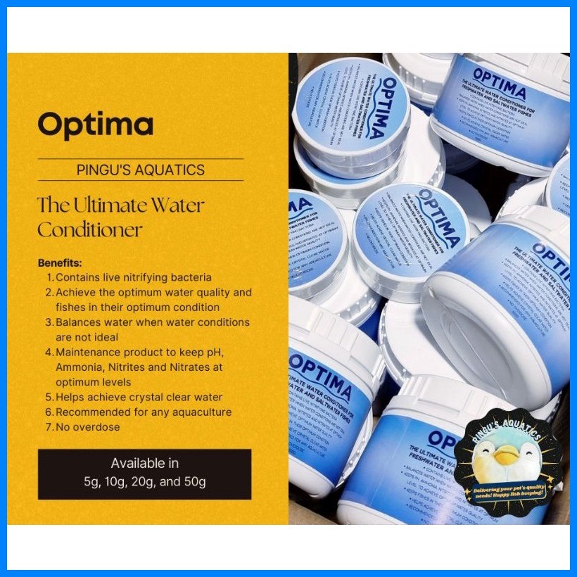 Optima - The Ultimate Water conditioner REPACKED Pingu's Aquatics ...