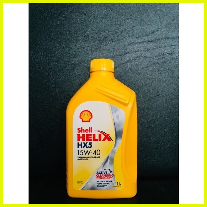 Shell Helix HX5 15W-40 Premium Multi-Grade Motor Oil 1L (Gasoline ...