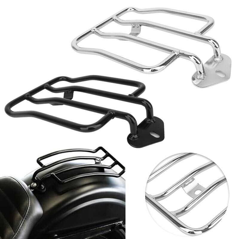 Motorcycle Rear Solo Seat Lage Shelf Rack Steel Standard Rear Fender ...