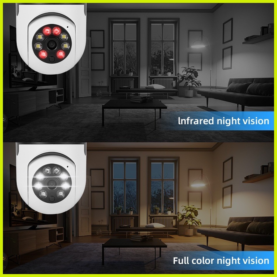 ۩ V380 Huawei Bulb CCTV Camera 8MP 1080P Outdoor WiFi 360° Connect to ...