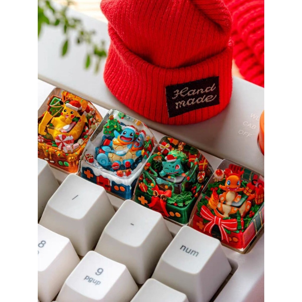 Personalized Keycap Cartoon Animation Pokémon Keycap Daredevil Magnetic ...