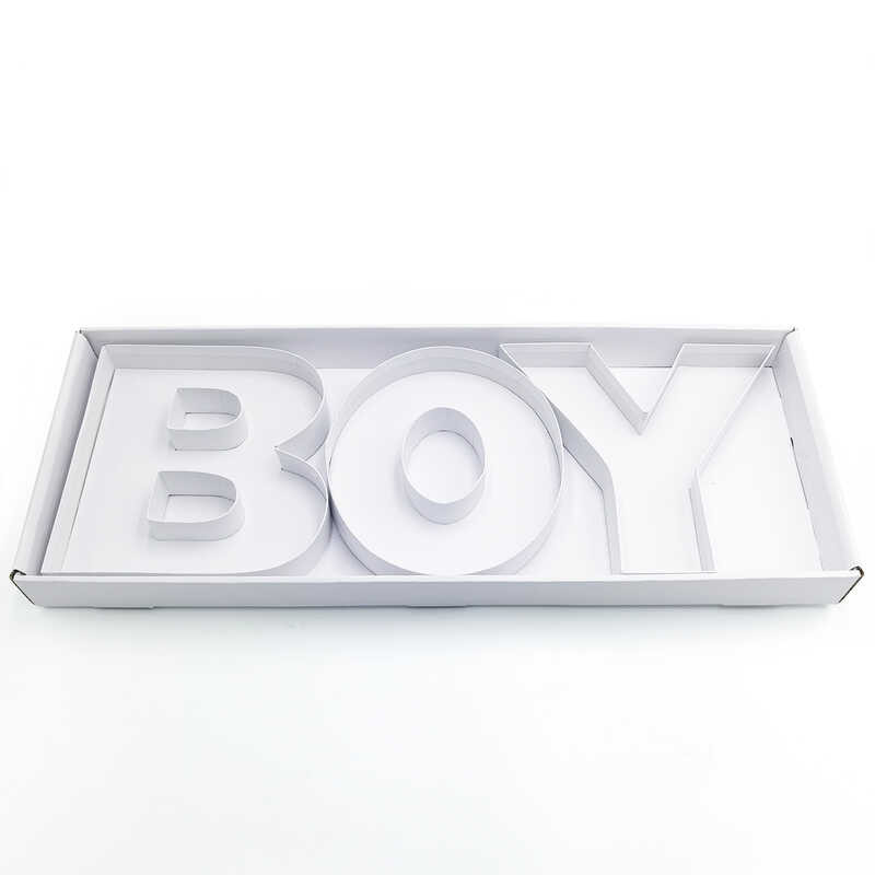 BABY BOY Shower Sweet Gift Box Fillable Cardboard Letter | Shopee ...