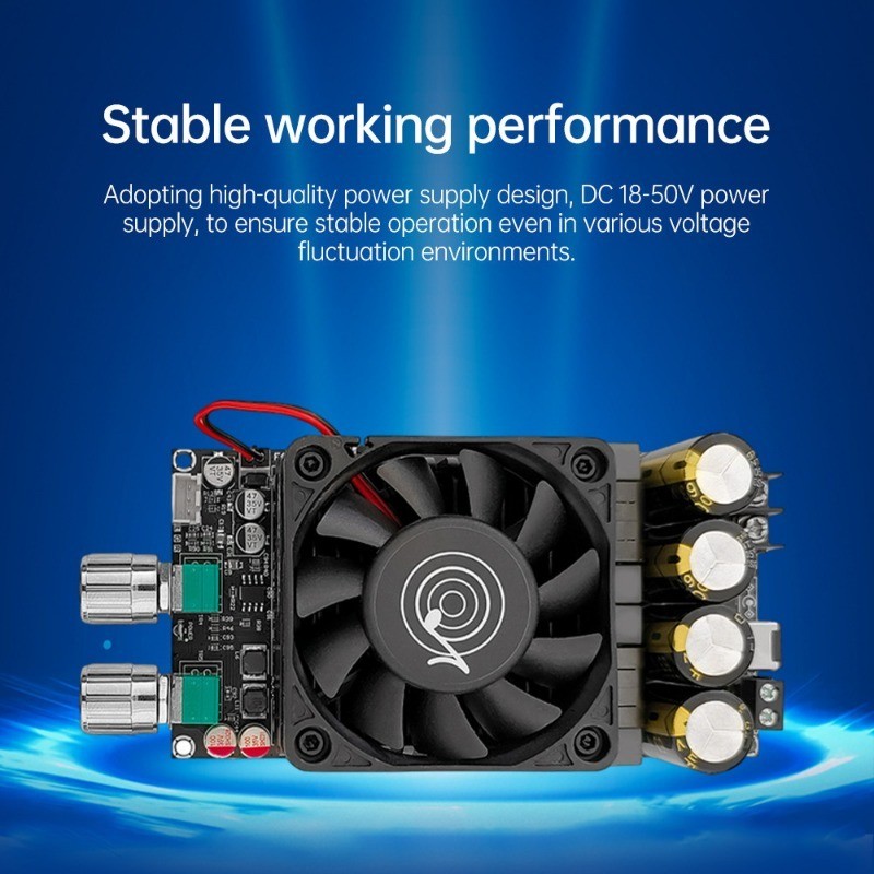 ZK-3002 Amplifier Board 300W Dual Channel,600Wfrequency Volume ...