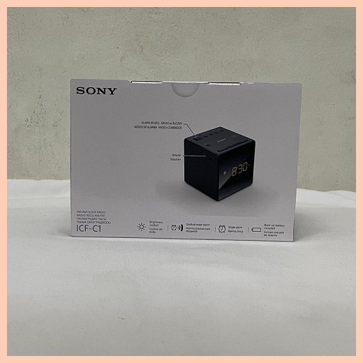 SONY ICF-C1 FM/AM CLOCK RADIO ( BLACK ) | Shopee Philippines