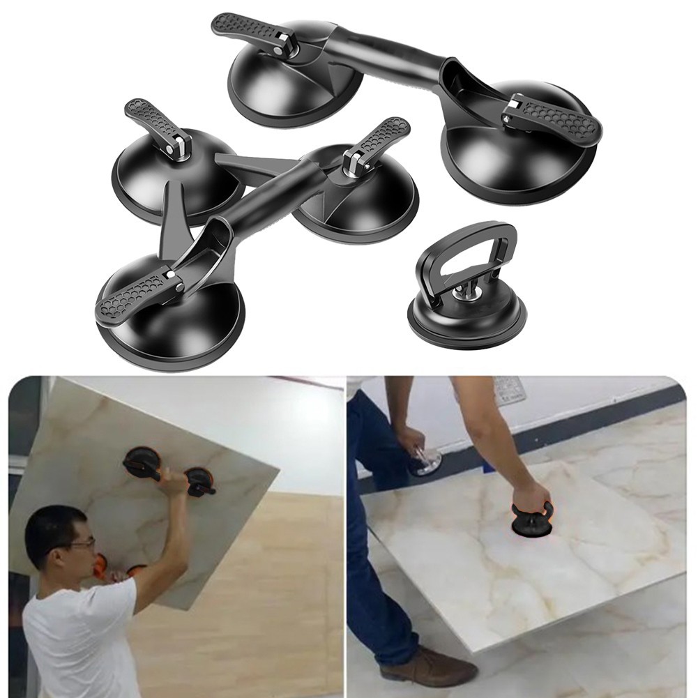【KORE】 Tile Suction Cup Heavy-duty Single Double Sucker Floor Carrying ...