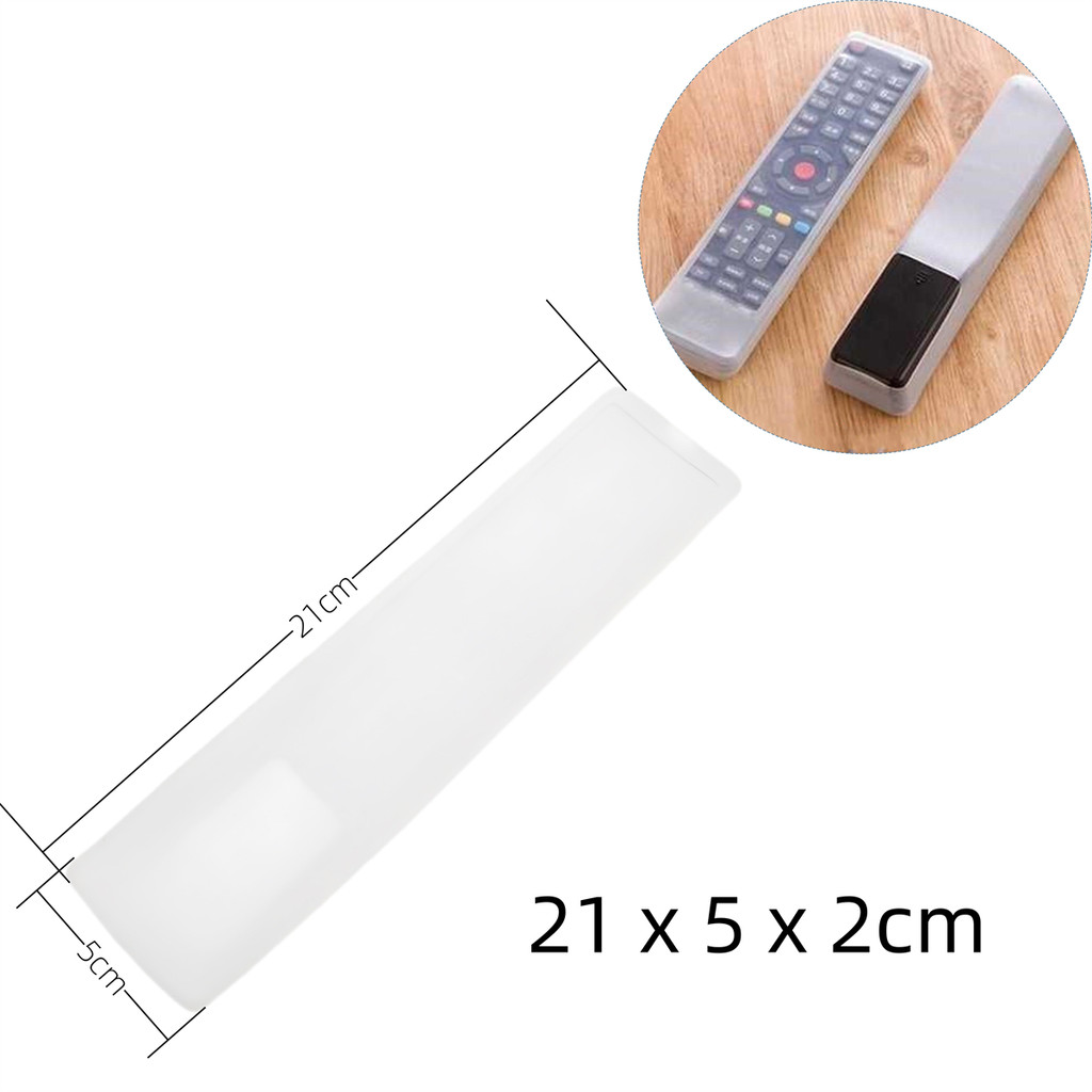 Transparent Silicone Remote Cover for TV Aircon Waterproof Anti Dust ...
