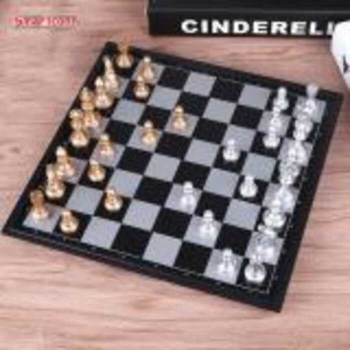 Travel Magnetic Chess Set Classic Checkers Plastic Mini Board Game ...