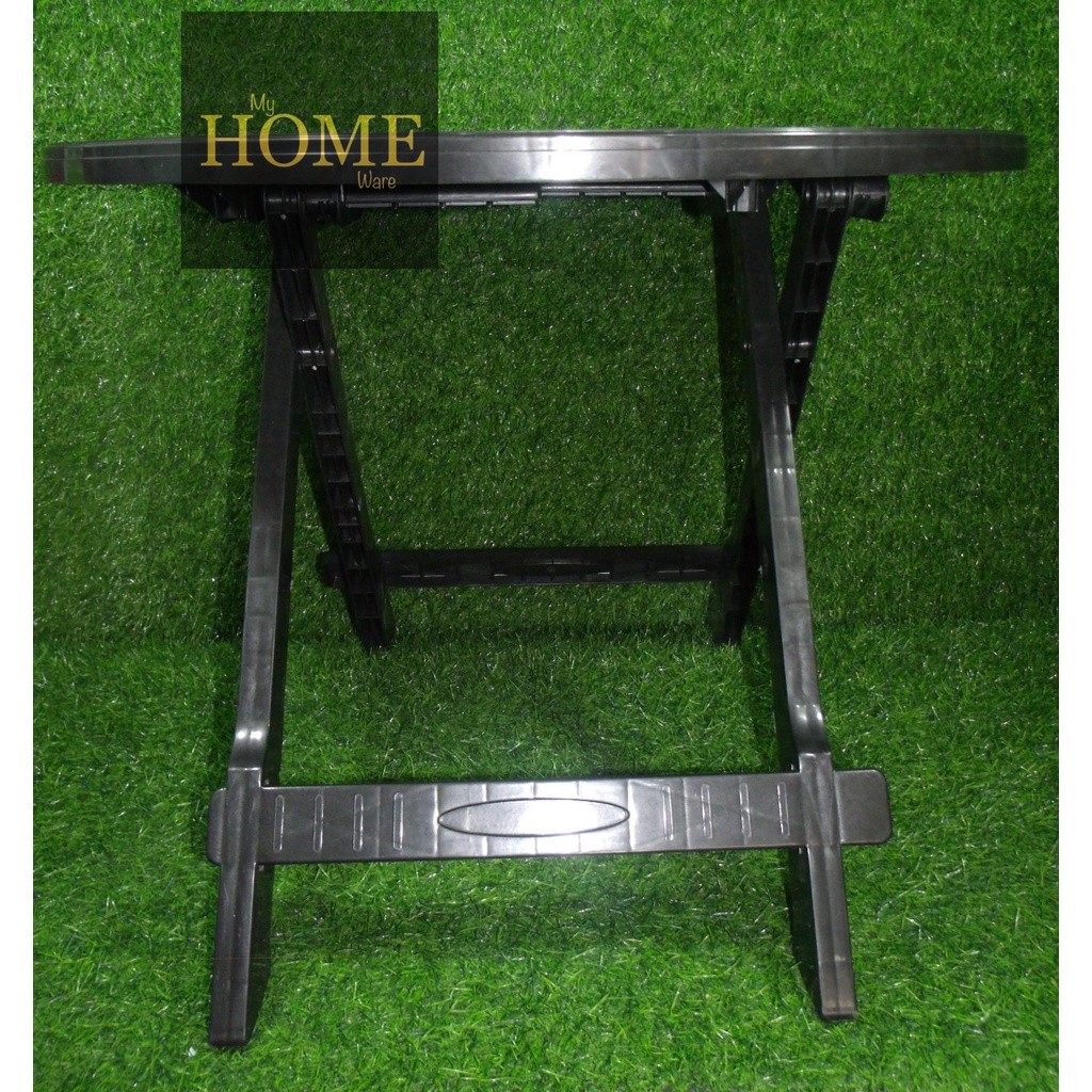 #8883 Uniglobal Round Shape Plastic Folding Table/Lamesa (Choose color ...