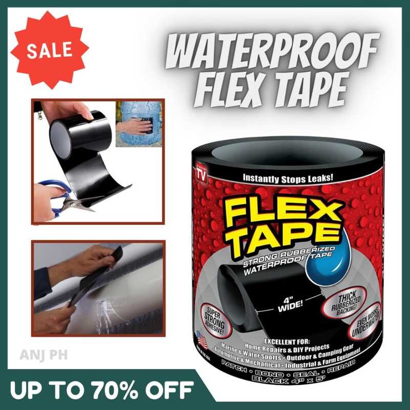 SUPER TRENDING Original Flex Tape Rubberized Waterproof Seal Specially ...