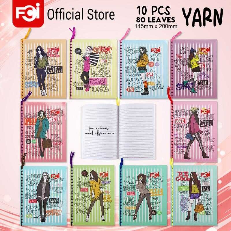 FCI WITH YARN Spiral Notebook, New Variety Designs, For Elementary ...