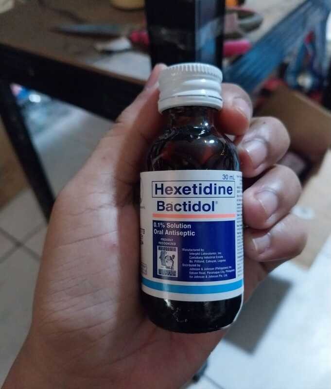 BACTIDOL ORAL ANTISEPTIC GARGLE MOUTHWASH FOR SORE Throat, ITCHY THROAT ...