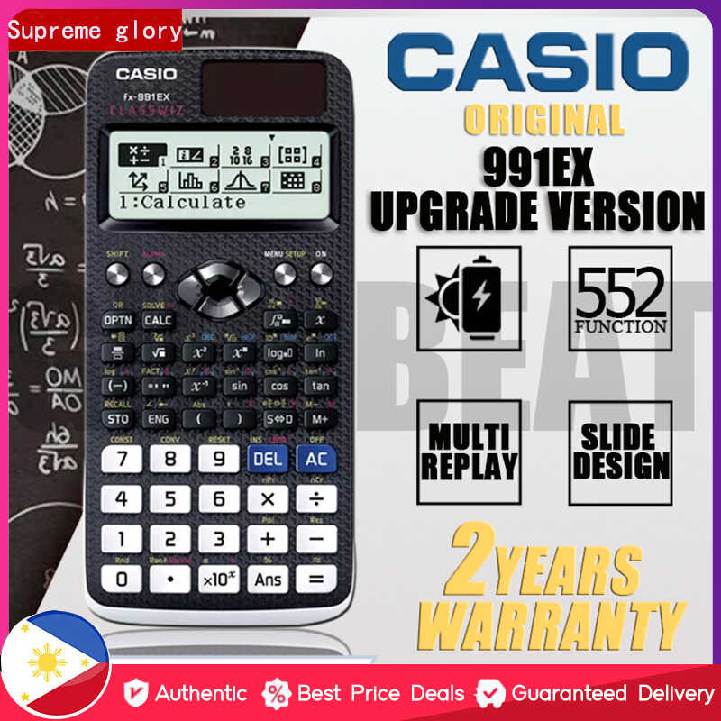 Scientific Calculator Fx-991Ex Calculators New 2-Edition 240 Function ...