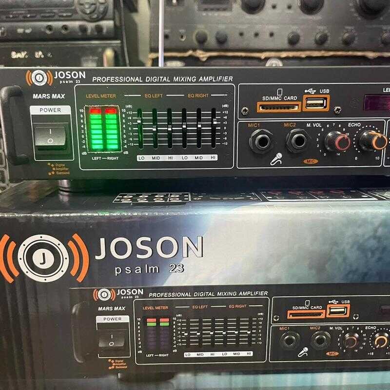 Amplifier Joson Mars MAX 1000Watts With Bluetooth/Usb/Fb/Built In ...