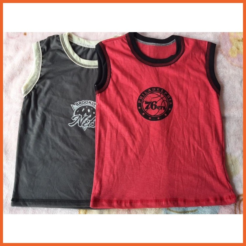 Muscle & Sando Colored Cotton Sando For Boys (3 - 13yo) | Shopee ...