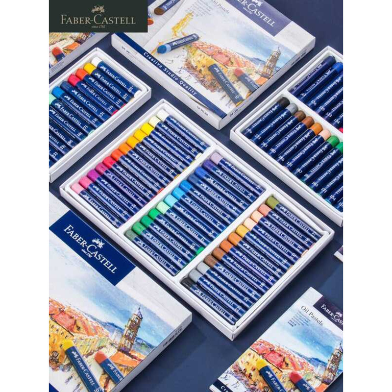 Faber-Castell Germany 12 24 36 Colors Blue Box Pastels Professional Art ...