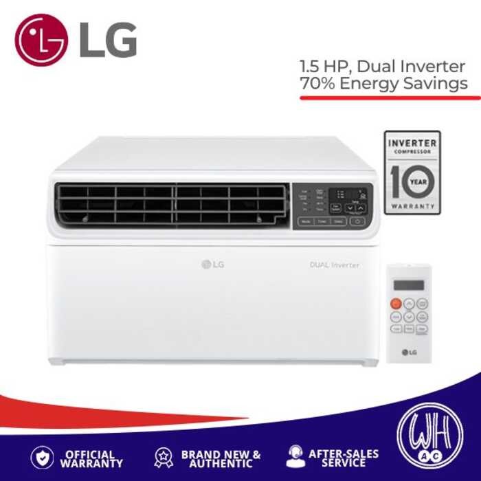 LG La150gc2 1.5Hp Dual Inverter Window Type Aircon, 70% Energy Savings ...
