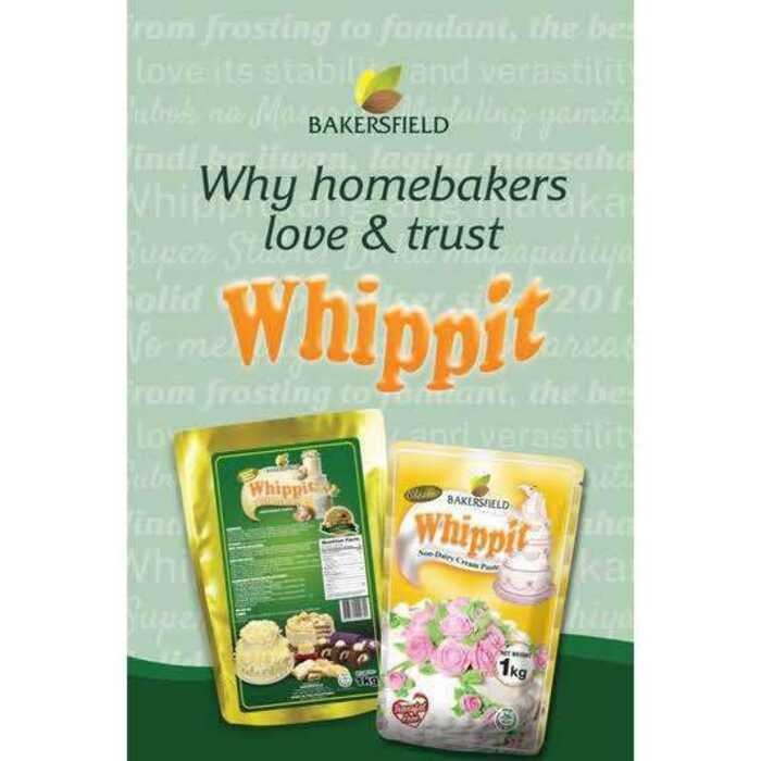 Bakersfield WHIPPIT Whipping Whip Cream 1Kg E69 | Shopee Philippines