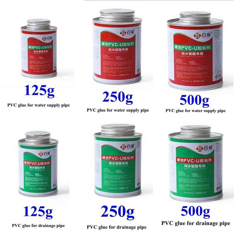 / 100~500G Glue For Water Supply PVC Drainage Pipe UPVC Connector ...