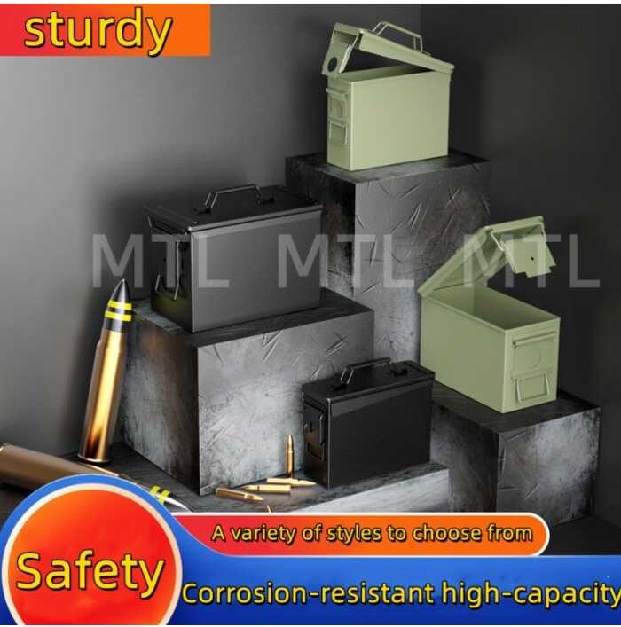 Box Ammobox Ammo Can Metal Toolbox Fortress Heritage 50 30 cal Heavy ...