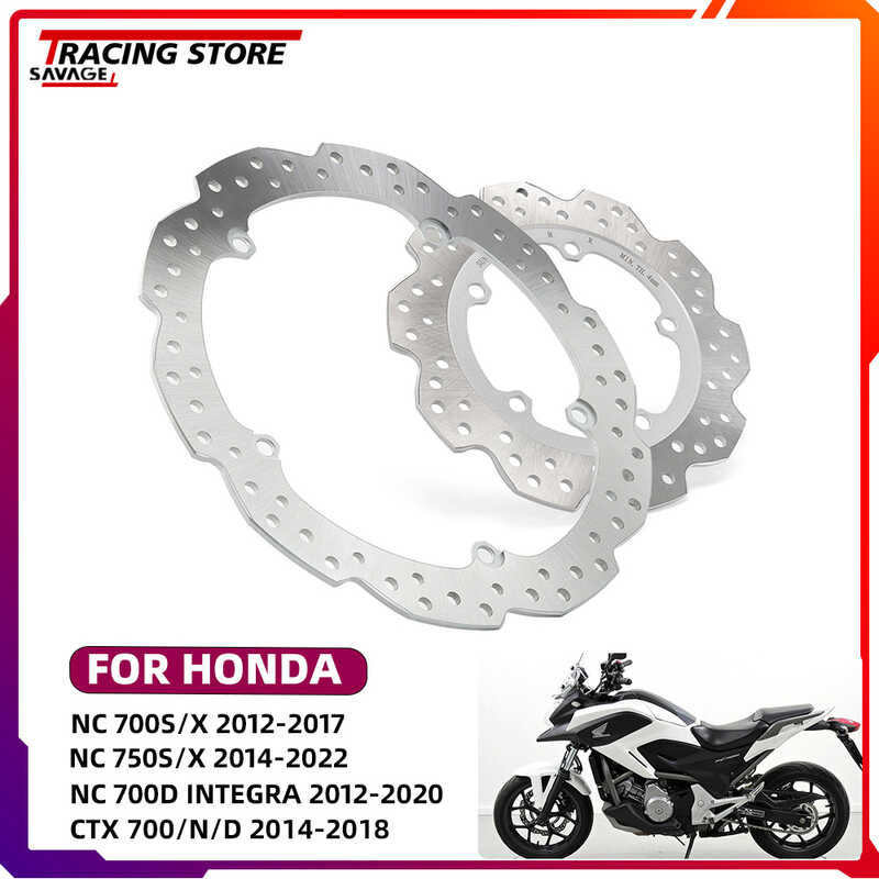 NC Front Rear Wheel Brake Disc Rotor Para Sa HONDA Nc700 Nc750 S/X ...