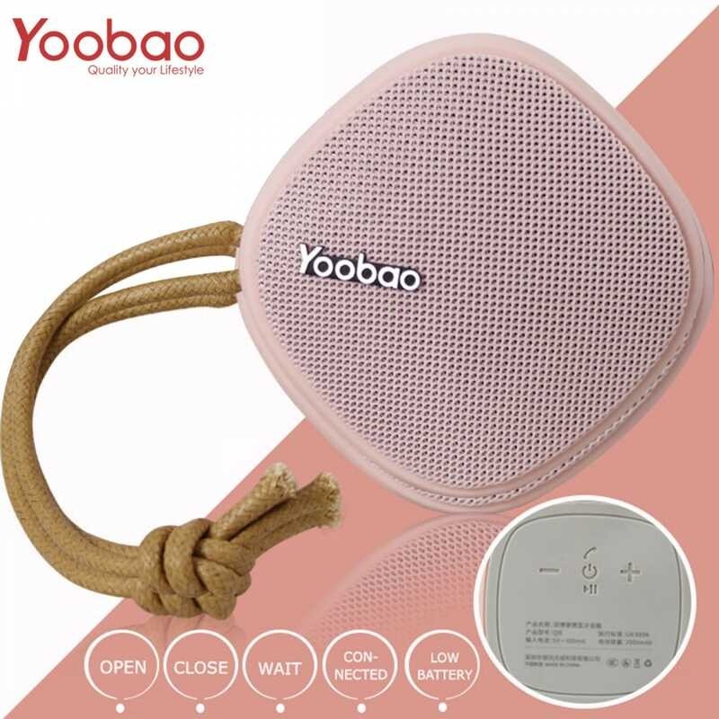 Yoobao M1 Portable Bluetooth Speaker - Pink COD | Shopee Philippines