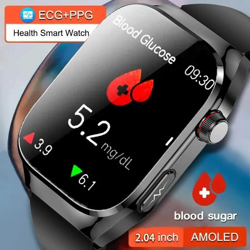 2024NEW Medical Grade Men ECG+Micro Physical Examination Smart Watch ...
