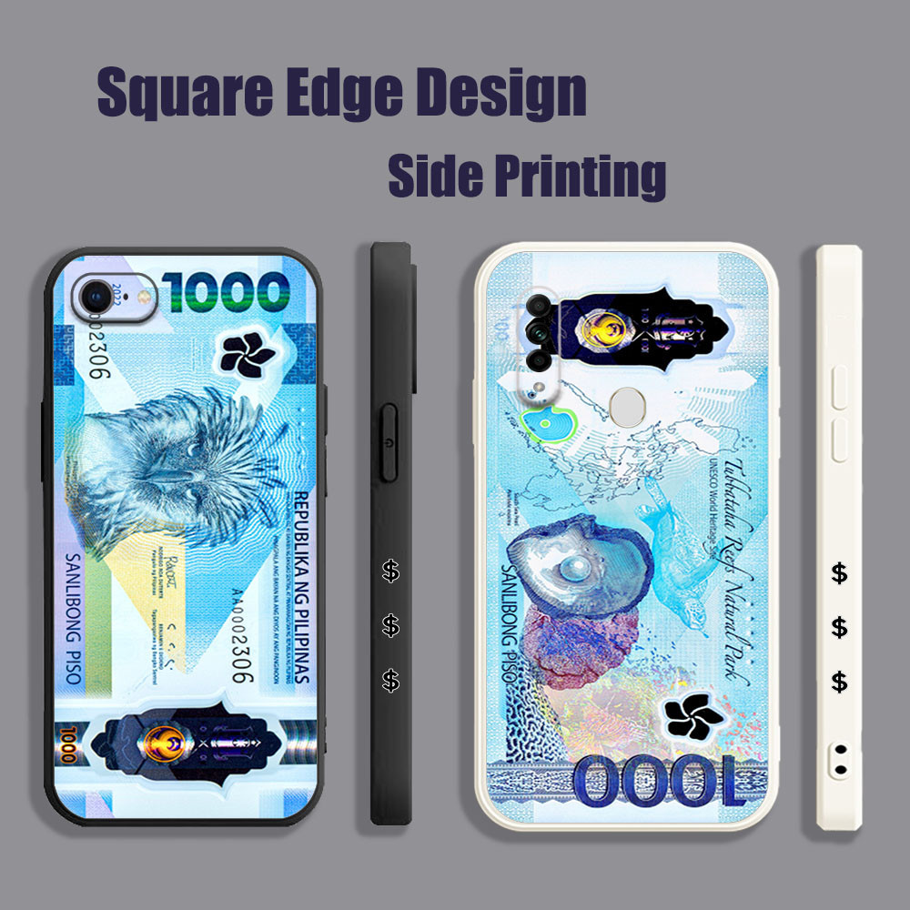 Casing For OPPO A12 A3S A5S A5 A7 A15 A15S A16 A16S A12E money new 1000 ...