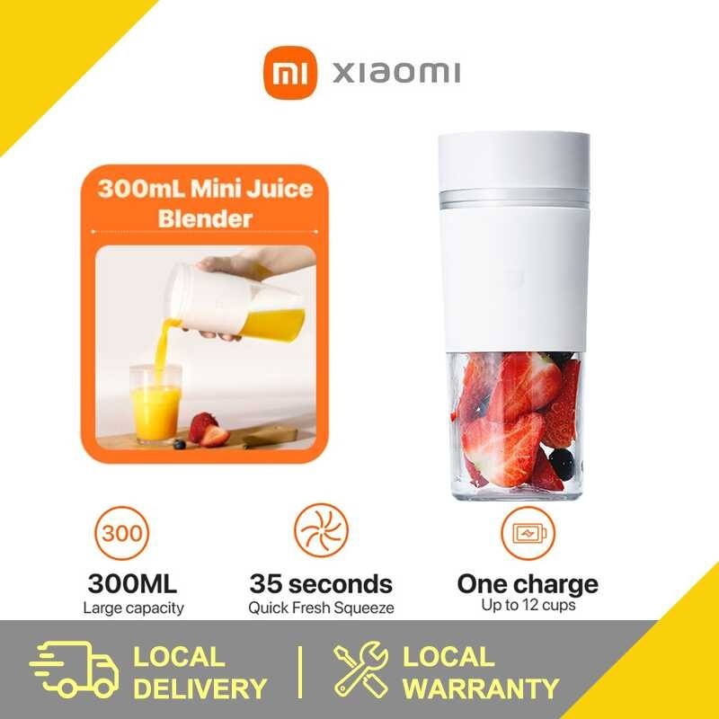 Xiaomi [NO] Mijia Portable Juicer Cup Rechargeable Fruit Blender ...