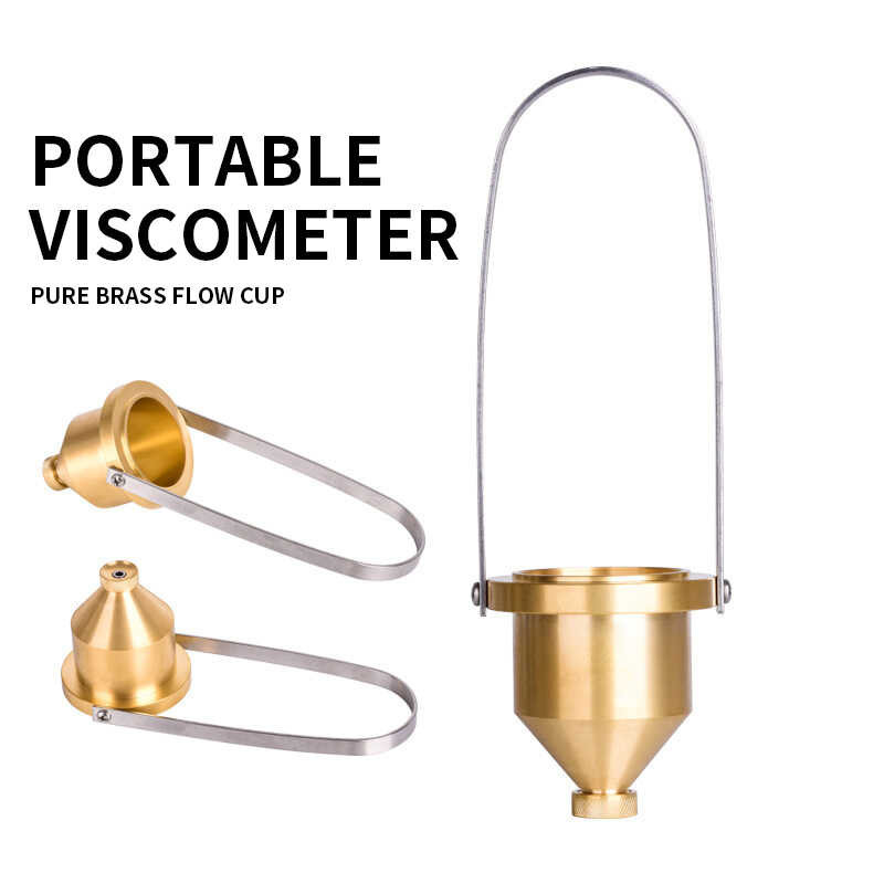Xnd-1 Portable Desktop Paint Viscometer Pigment Viscosity Test Brass ...