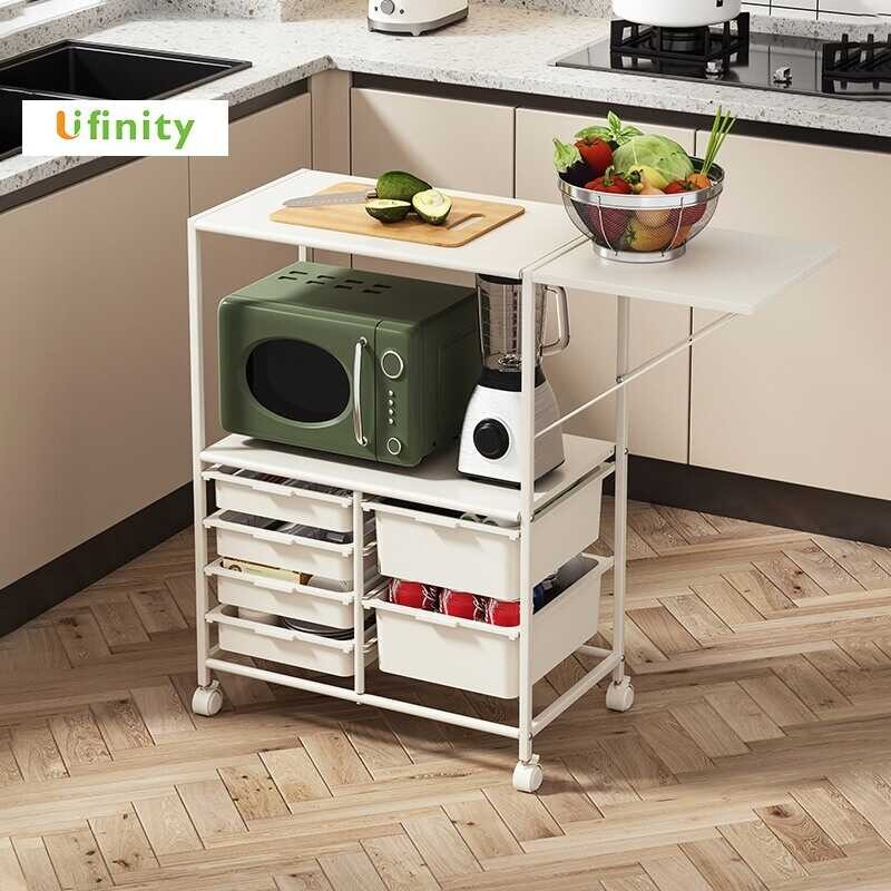 Organizer Lifinity Kitchen Movable Trolley Oven With Wheels And ...