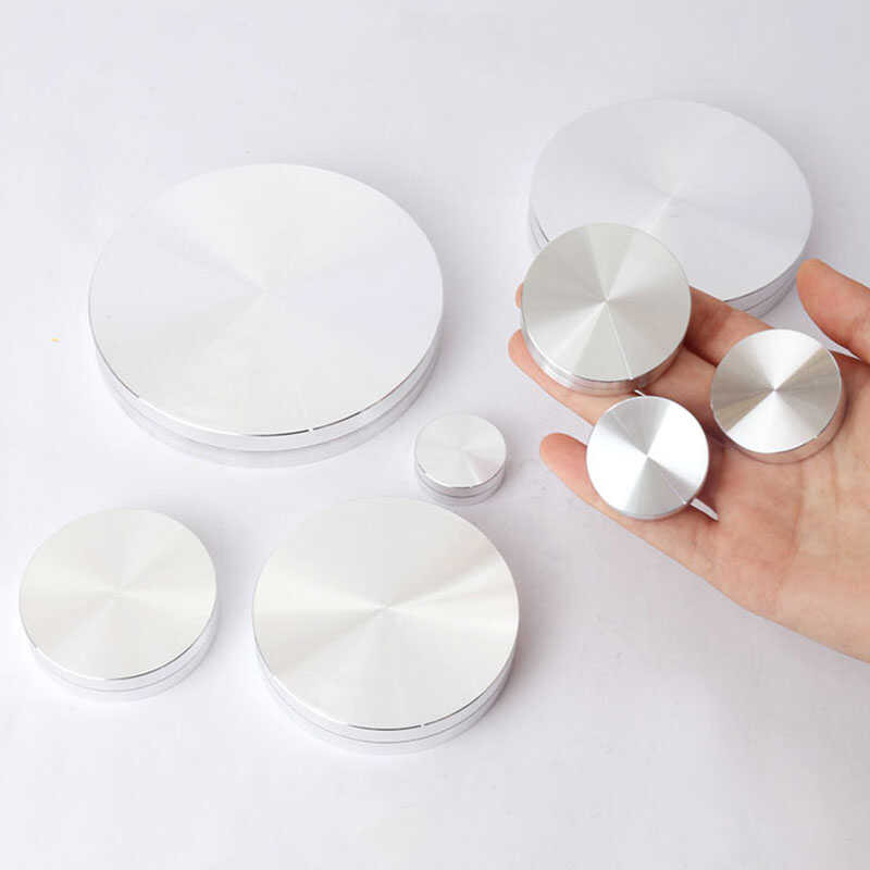 Table Metal Display Stand Round Cake Pan Rotor Glass Turntable Bearing ...