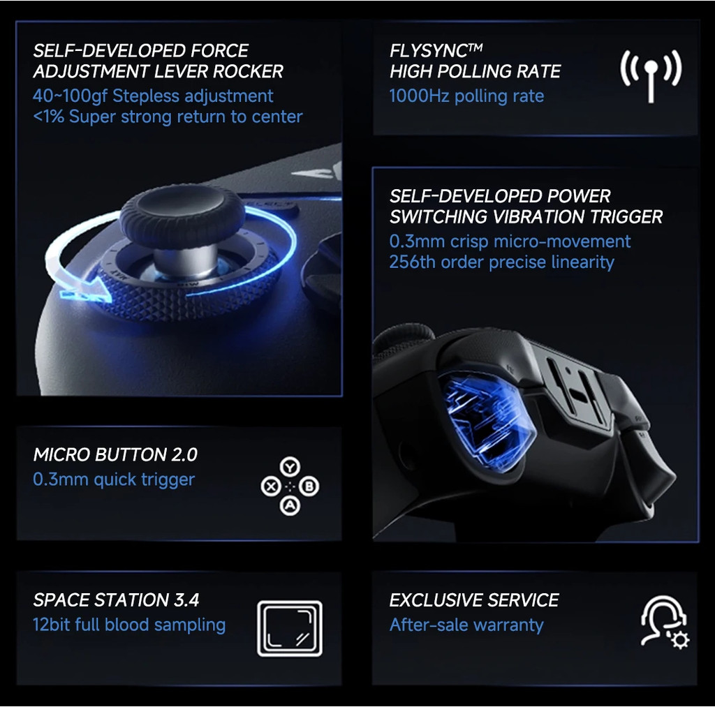 2024 New Flydigi VADER 4PRO/VADER 3 / VADER 3 PRO Bluetooth Wireless ...