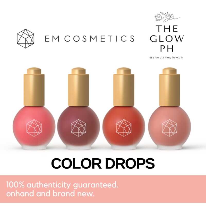 EM [Authentic] Cosmetics Color Drops Serum Blush 10Ml Maganda Sa The ...