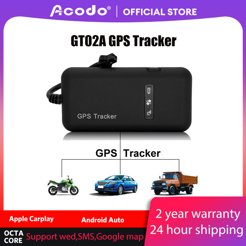 Acodo Gt02 Gsm/Gprs/Gps Tracker Car Vehicle Bike Global Locator Real ...