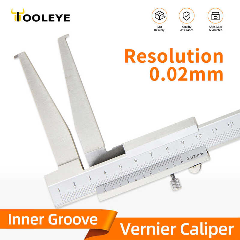 Groove Stainless Steel Inside Vernier Caliper For Inner Diameter ...
