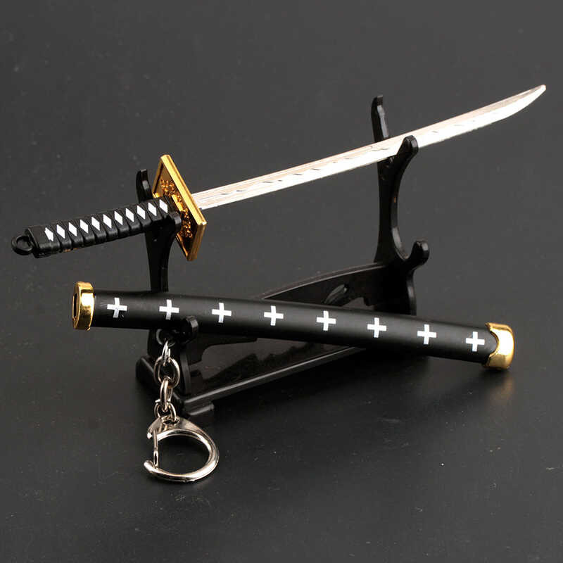 8 Styles New Roronoa Zoro Sword Keychain For Women Men Buckle ...