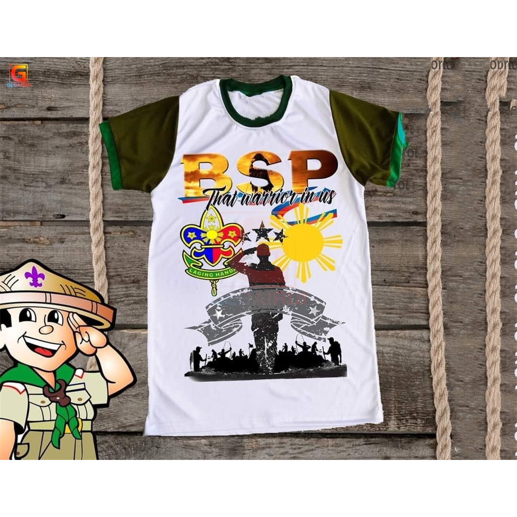 Full Sublimation Girl Scout Boy Scout of the Philippines GSP\BSP for ...