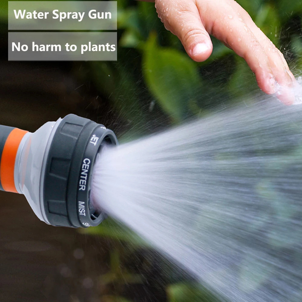 1-5Pc Garden 8 Modes High Pressure Sprayer Adjustable Irrigation Nozzle ...