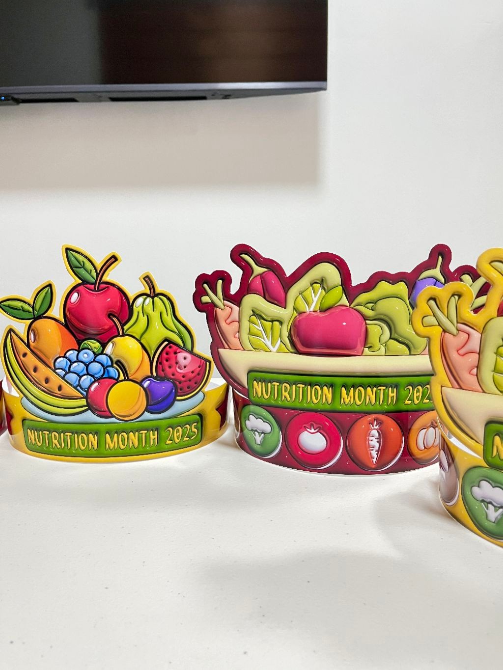 Nutrition Month Headdress for Kids – Fruits & Vegetables Crown | School ...