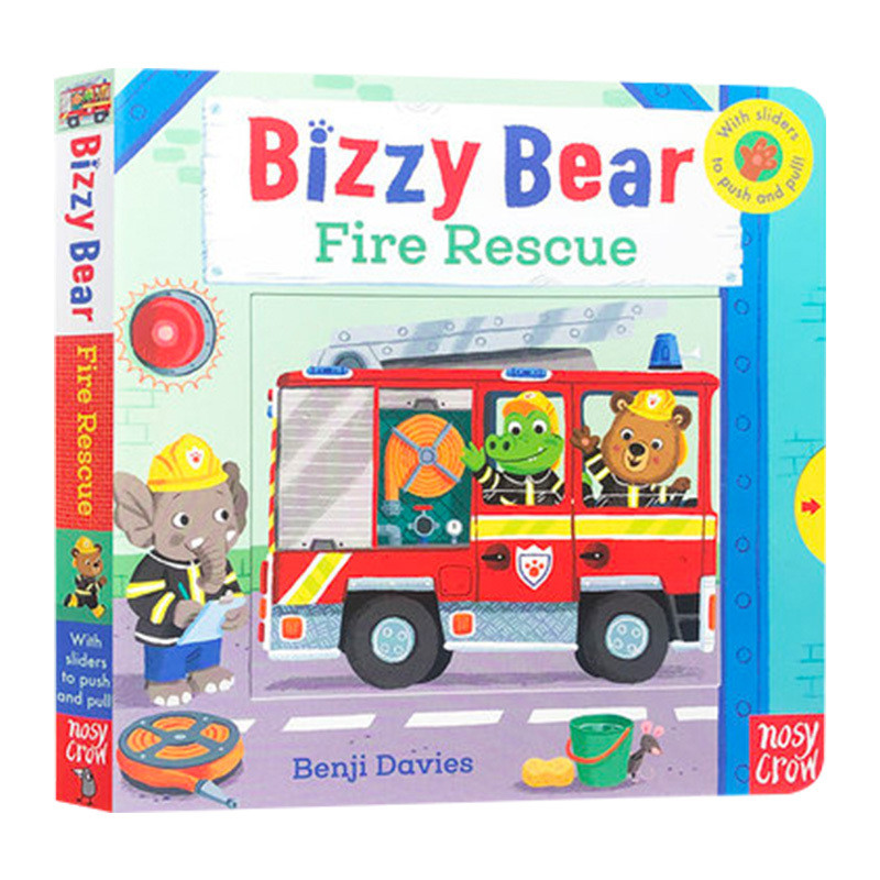 Little Bear Busy Series Fire Rescue Original English Picture Book Bizzy ...