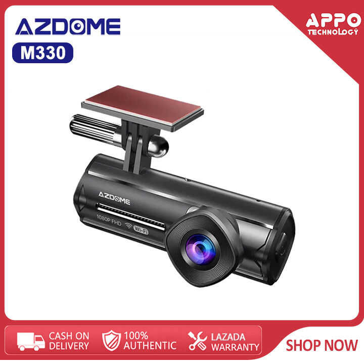 AZDOME M330 Dash Cam For Car 1080P Wifi Mini DVR Night Vision G-Sensor ...