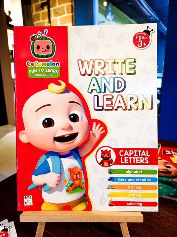 Cocomelon - Fun To Learn Book Series Write And Capital Letters 046 52C ...